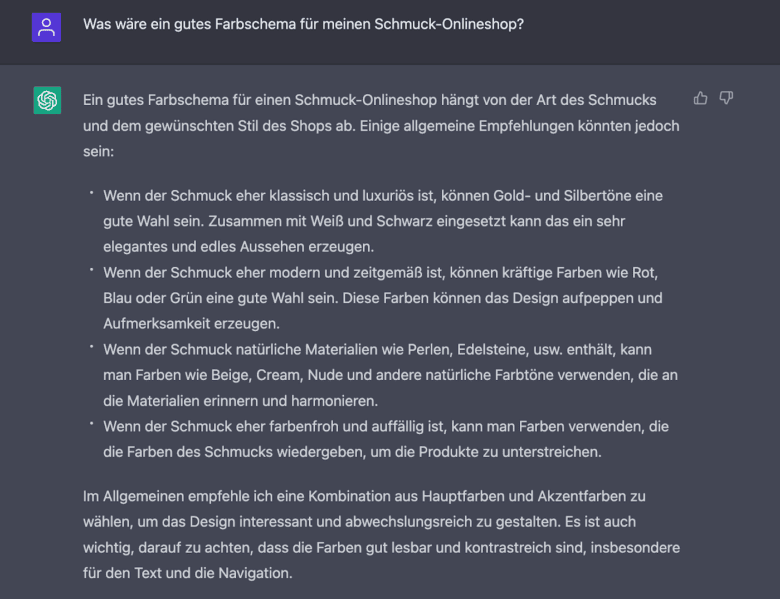 Wie ChatGPT bei der Erstellung Ihrer Website helfen kann