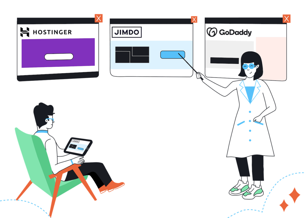 7 Easiest Website Builders for Beginners (2025): Pros & Cons